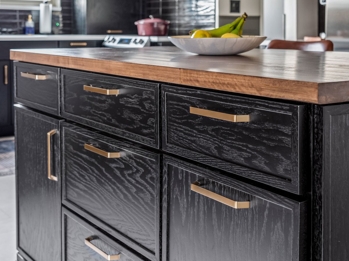Dark & Moody Cabinets Bring Today’s Design Trends into the Kitchen